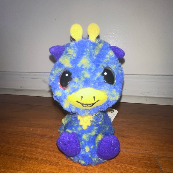 Toys | Talking Hatchimals Giraffe Blue And And Yellow Missing Wings ...